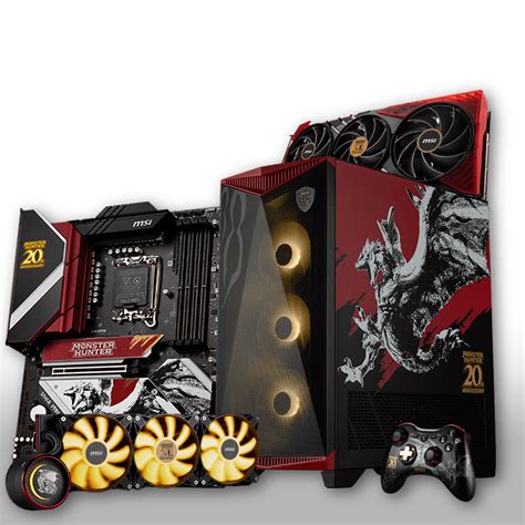 Bundle Msi Monster Hunter Tarjeta Madre Msi Mpg Z790 Edge Mh E Liquido Msi Mag Coreliquid