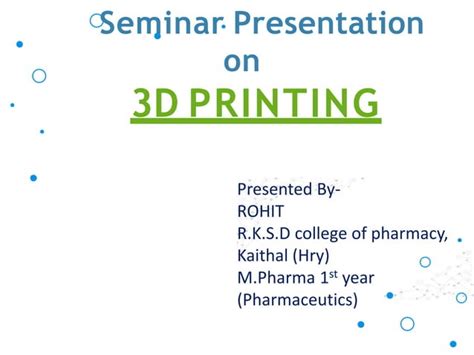 3d printing pptx 3 d graphics computer software and applications