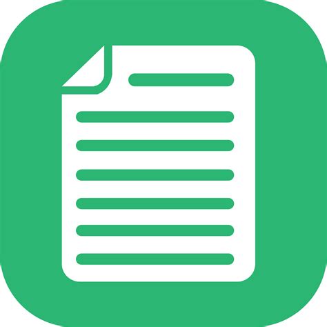 Document File Icon Paper Doc Sign 10160876 Png