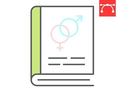 Sex Education Color Line Icon Graphic By Fox Design Creative Fabrica