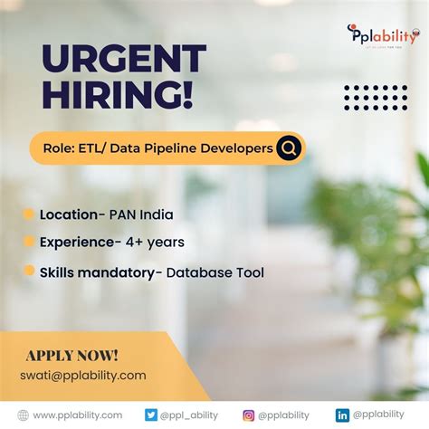 Pplability Inc On Linkedin Job Data Etldeveloper Etldeveloperjob