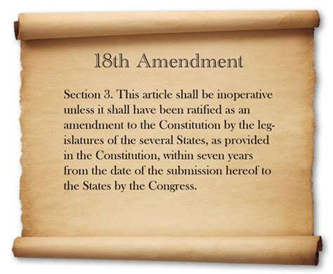 Eighteenth Amendment Document
