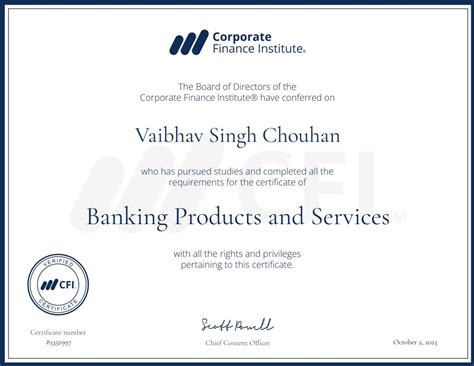Vaibhav Chouhan On Linkedin Financefrontiers Bankingbrilliance Certifiablycreative