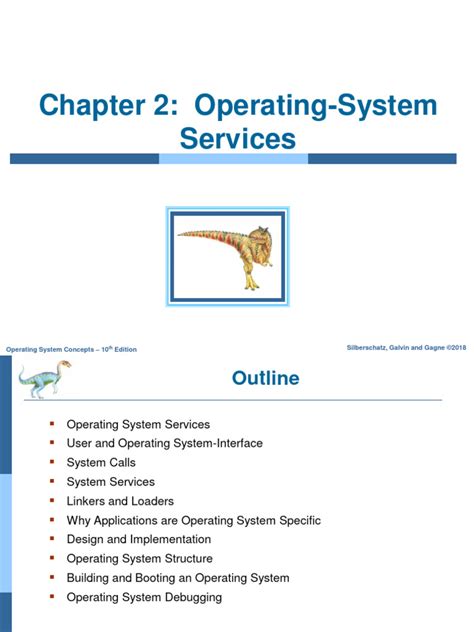 C02 Operatins System Services Pdf Operating System Booting