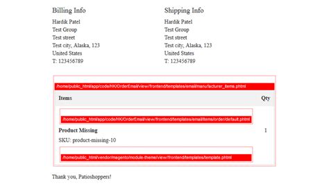 Magento2 Magento 2 Remove Debug Path Hint From Email Template
