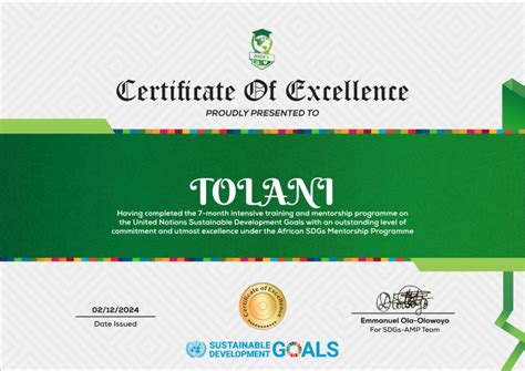 Akintayo Tolani On Linkedin Leadership Mentorship Sdgs Gratitude