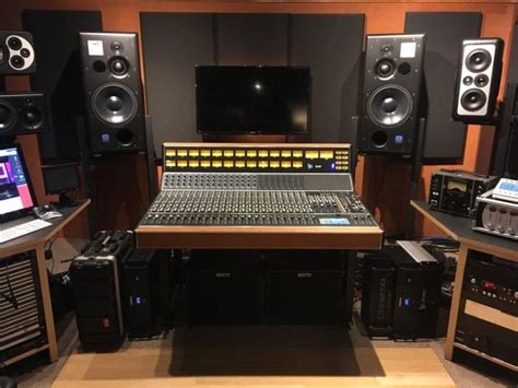 Three Api 2448 Consoles Installed For Demo In Vintage King Showrooms