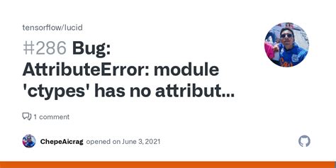 Bug Attributeerror Module Ctypes Has No Attribute Util In