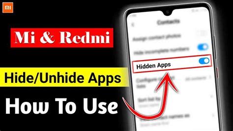 How To Lock Hide Apps In Mi Open Hidden Apps In Mi Redmi