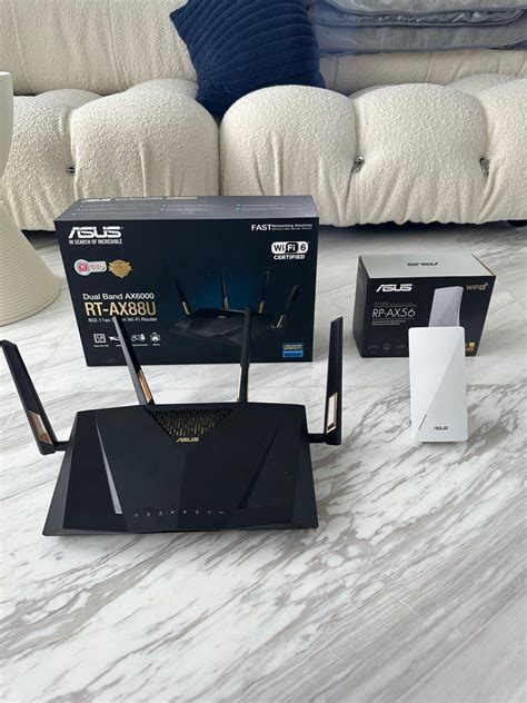 Asus WiFi6 Mesh Bundle RT AX88U And RT AX56U Computers Tech Parts Accessories Networking