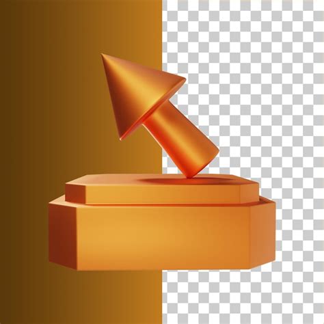 Premium PSD Mouse Cursor Pointer With Podium Icons For Ux Ui Mobile Apps