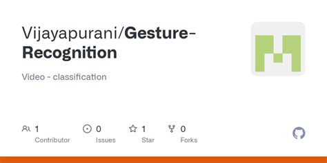 Github Vijayapurani Gesture Recognition Video Classification