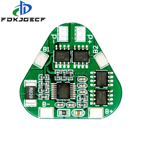 3s 12v 18650 Lithium Battery Protection Board 11 1v 12 6v Overcharge Over Discharge Protect 8a 3