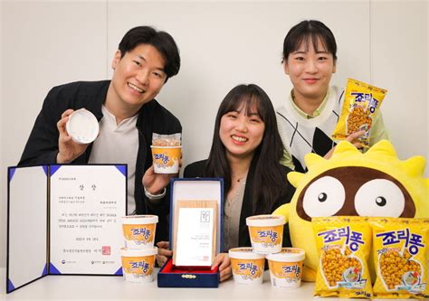 크라운제과 Mz신입사원들 뭉쳐 죠리퐁 컵시리얼 패키지 개발