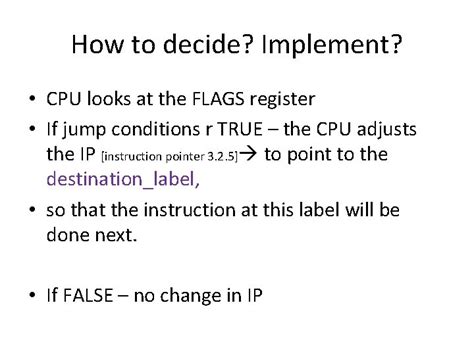Assembly Language For Intel 8086 Jump Condition Ch