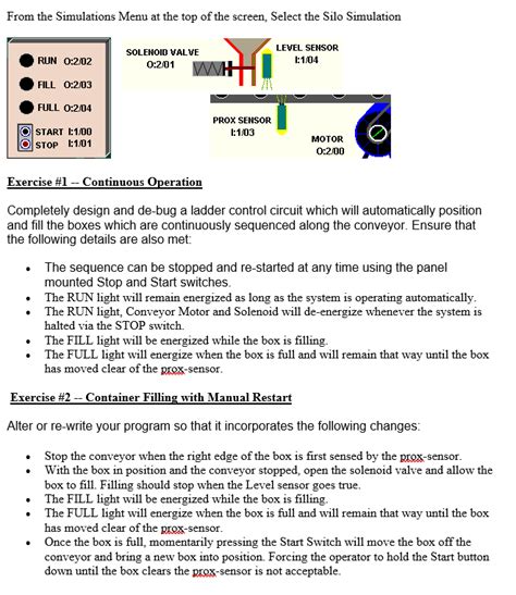 Solved Using LogixPro Please Help Me With This Assignment Chegg Com