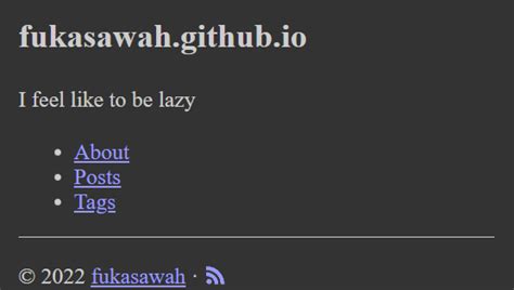 HugoのThemeを書いてみた fukasawah github io