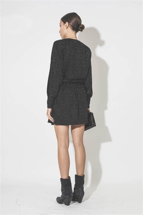 Isabel Marant Etoile Robe Alexane Black
