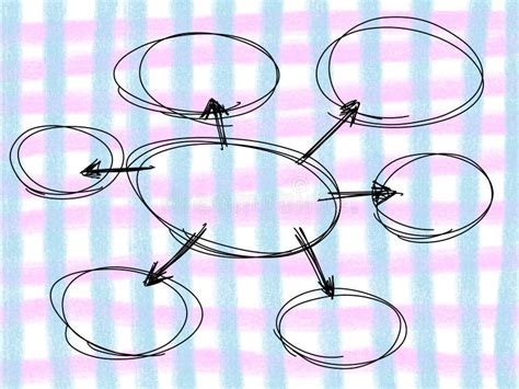 Mind Mapping Presentation Of Connection Stock Illustration Illustration Of Icon