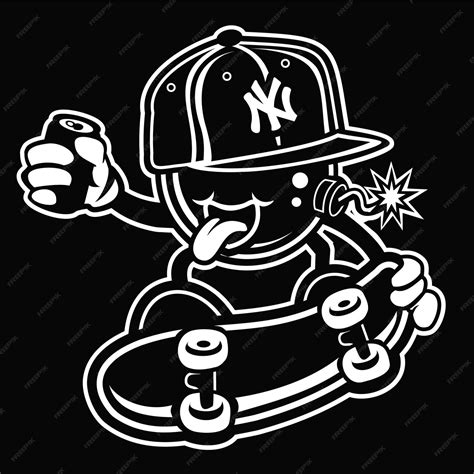 Premium Vector Handdrawn Cartoon Animated Character Sticker