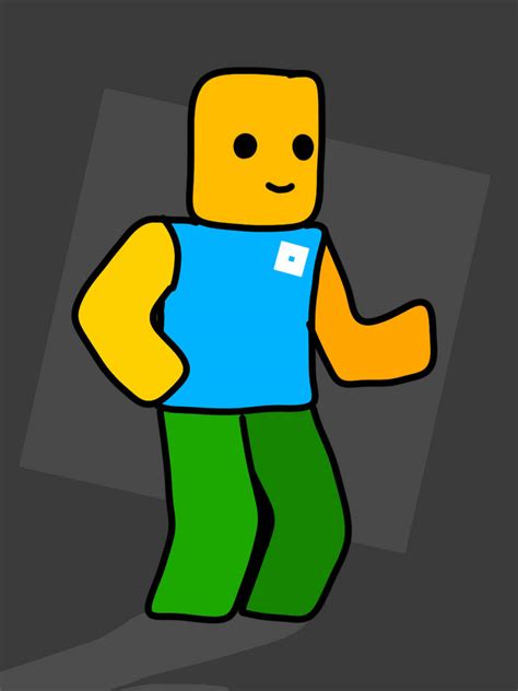 Roblox Noob Art By Stikkat On Deviantart