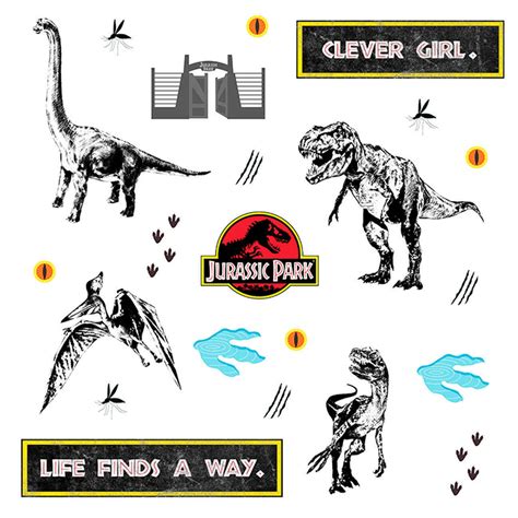 Jurassic Park Decals And Stickers Hobbydb