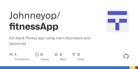 GitHub Johnneyop FitnessApp Full Stack Fitness App Using Mern