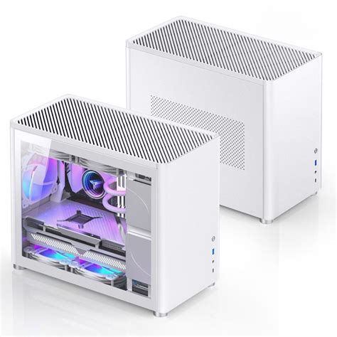 Jonsbo D30 Itxmatx White Chassis With 2 Extra Id Cooling 140mm Pwm Fan