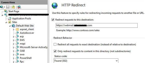 using iis to redirect to collaboration spiceworks community
