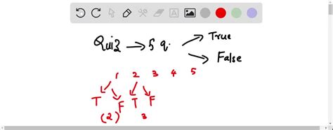 SOLVED A Quiz Consists Of True Or False Questions In How Many Ways Can A Student Answer The