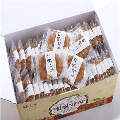 호정가 찹쌀약과 3kg 전통과자 개별포장 세컨웨어 헬로마켓