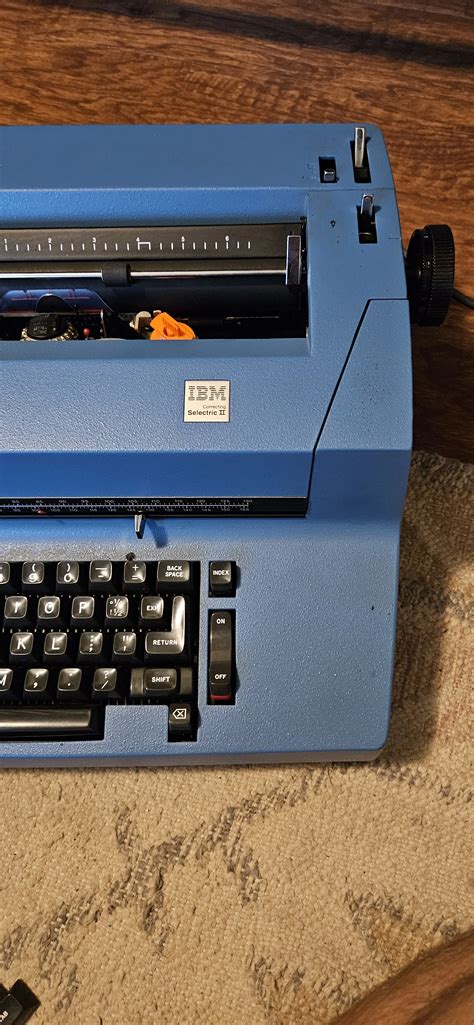 S IBM Selectric II Or III Vintage Electric Typewriter For Sale Serviced With Replaced Belt