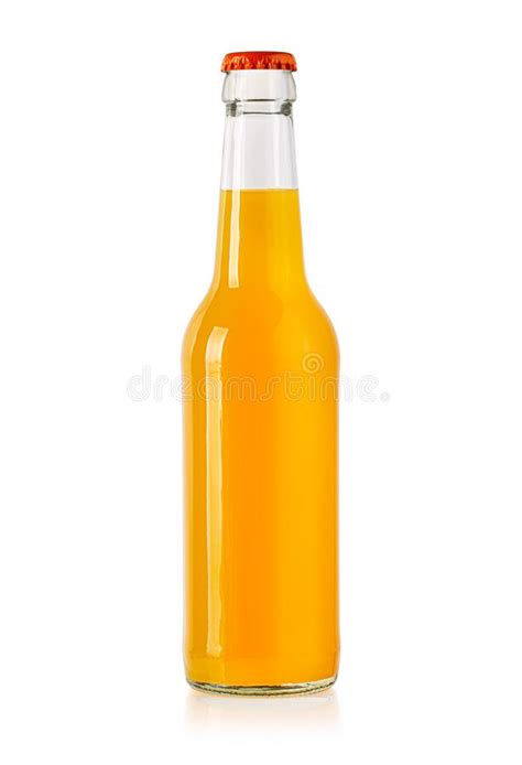 Orange Soda Pop Or Soft Drink In Plastic Bottle Stock Image Image Of