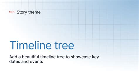 Timeline Tree Story Theme