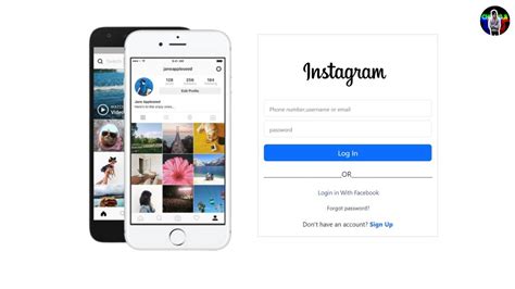 Instagram Login Page Using Bootstrap 5 Custom Css Youtube