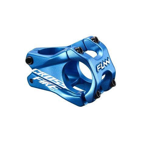 Buy The Funn Crossfire 35mm Mtb Stem 31 8mm Blue Online Performance Bicycle