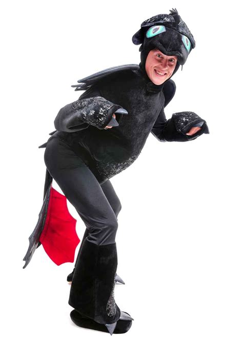 Costume Dragon Toothless Adult 110174 Sizes M L Compare Prices On