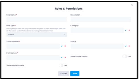 How To Define And Manage Roles And Permissions In Asset Infinity