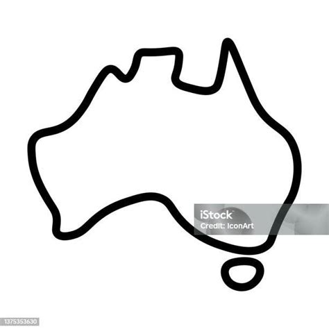 문화 컬렉션의 오스트레일리아 대륙 아이콘 얇은 선형 호주 대륙 국가 흰색 배경에 격리 상태 개요 아이콘 라인 벡터 오스트레일리아 대륙 기호 웹 기호 0명에 대한 스톡 벡터