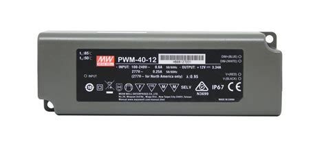 Mean Well Pwm Dimmable Drivers