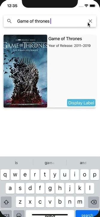 Demo Search Movie Using Omdb Api And Expo React Native Youtube