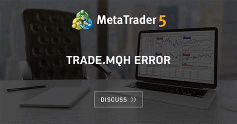 Trademqh Error Simple Trading Strategies General Mql5