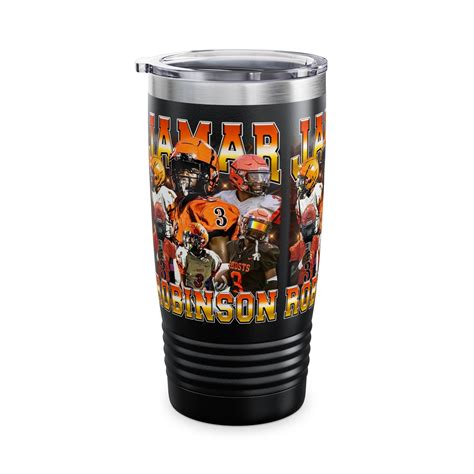 Jamar Robinson Stainless Steal Tumbler Hometown Hero