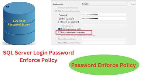 How To Set Password Expiry Never In Ssms Sql Server Login Password Enforce Policy Sqlserver