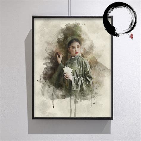 Mua Tranh Vẽ Theo Yêu Cầu Kiểu Màu Nước Nghệ Thuật Tranh Vẽ Chân Dung Thú Cưng Yêu Cầu Hàng