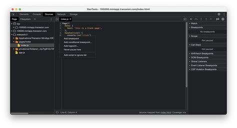 Mini Program Debugging On A Real Device Miniapp