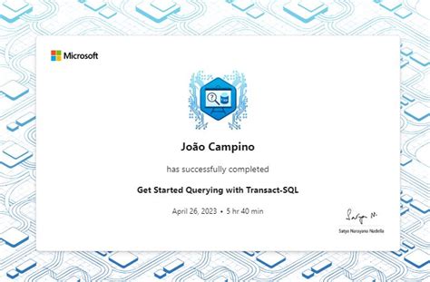joão campino on linkedin last week i earned my get started querying