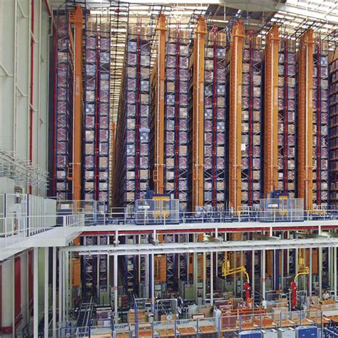 Cold Room Steel Pallet Rack Warehouse Stacker Crane Automatic Storage Racking Asrs System Agv