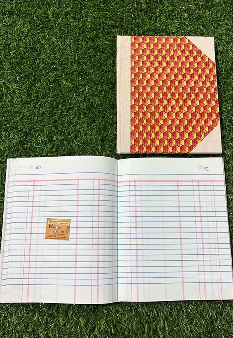 10x8 Accounts Notebook Knowhowartcraft