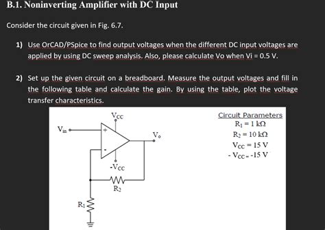 Solved Just Answer Vo When Vi V Please And Fill Chegg Com